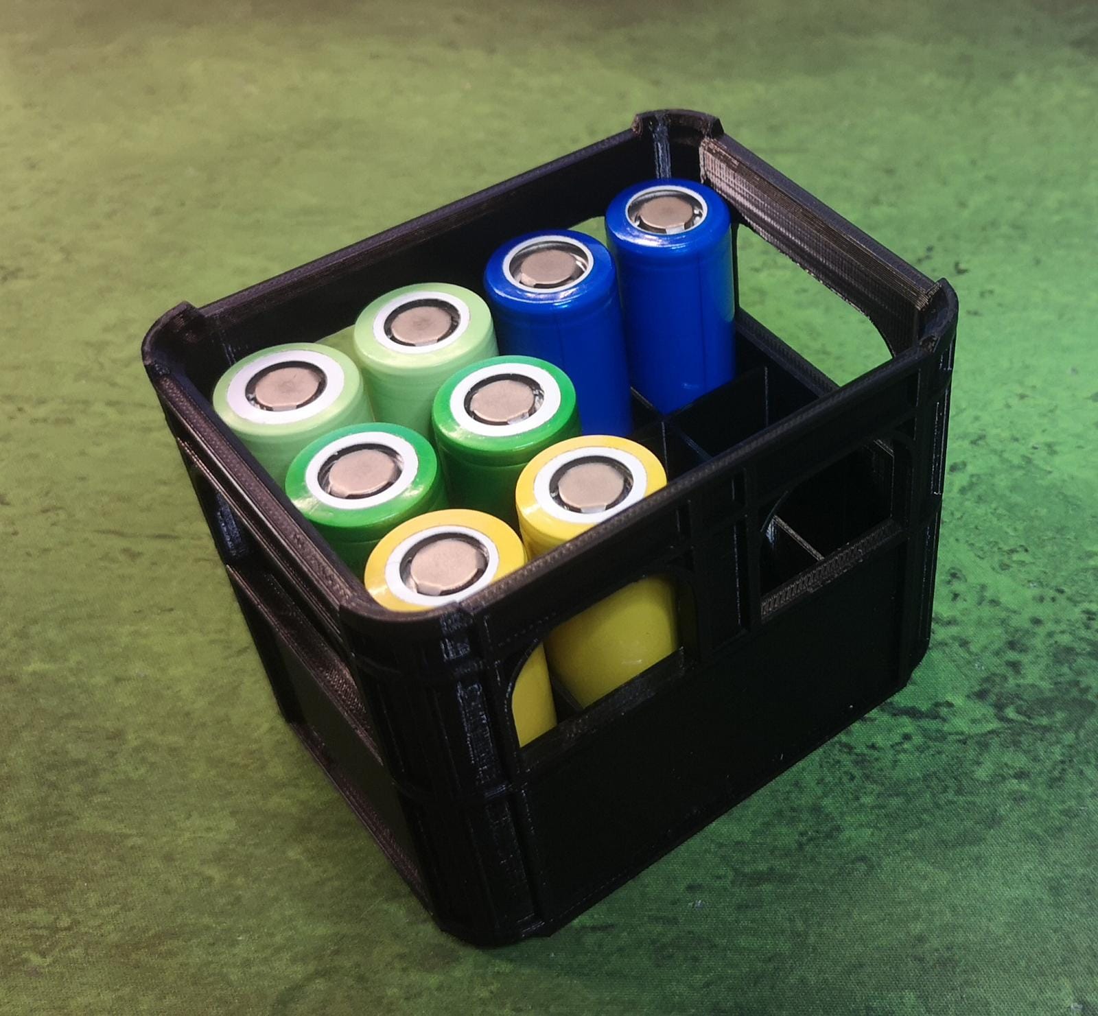 3D printing Stackable Blank Battery Beer Case • made with CR-10s Pro V2 ...