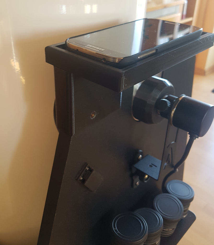 Free 3D file Ablage fuer Smartphone an Dobson Montierung /Storage for ...