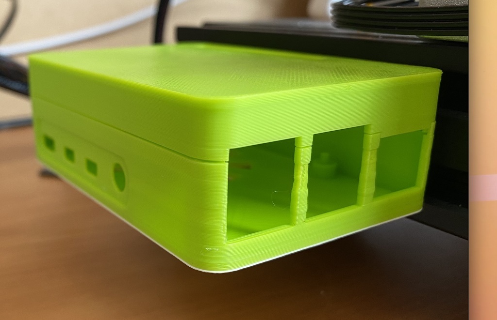 Descargar archivo STL gratis Caja para Raspberry Pi 4 con rieles de ...