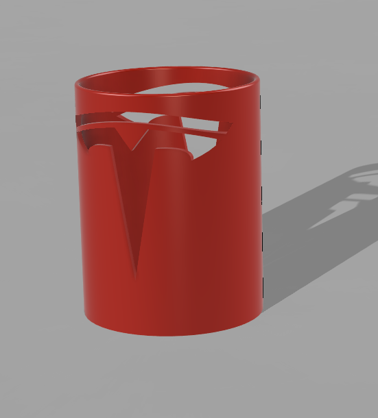 Free STL file Porte Crayons Tesla - Pencil case tesla・3D printer model ...