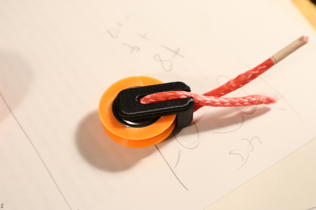 Free 3D file block pulley 608 bearing・Object to download and to 3D ...