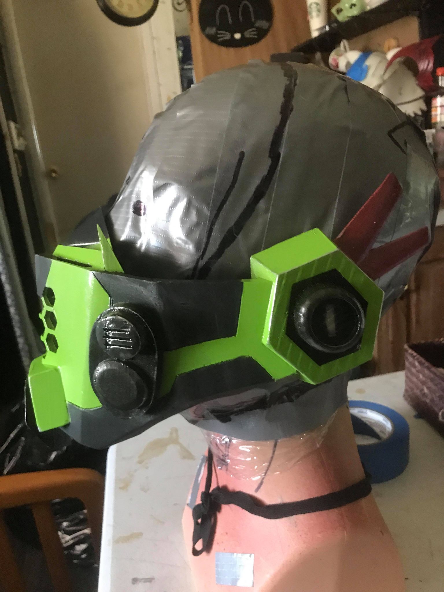 STL file Mech Mask Ver !.0・Design to download and 3D print・Cults