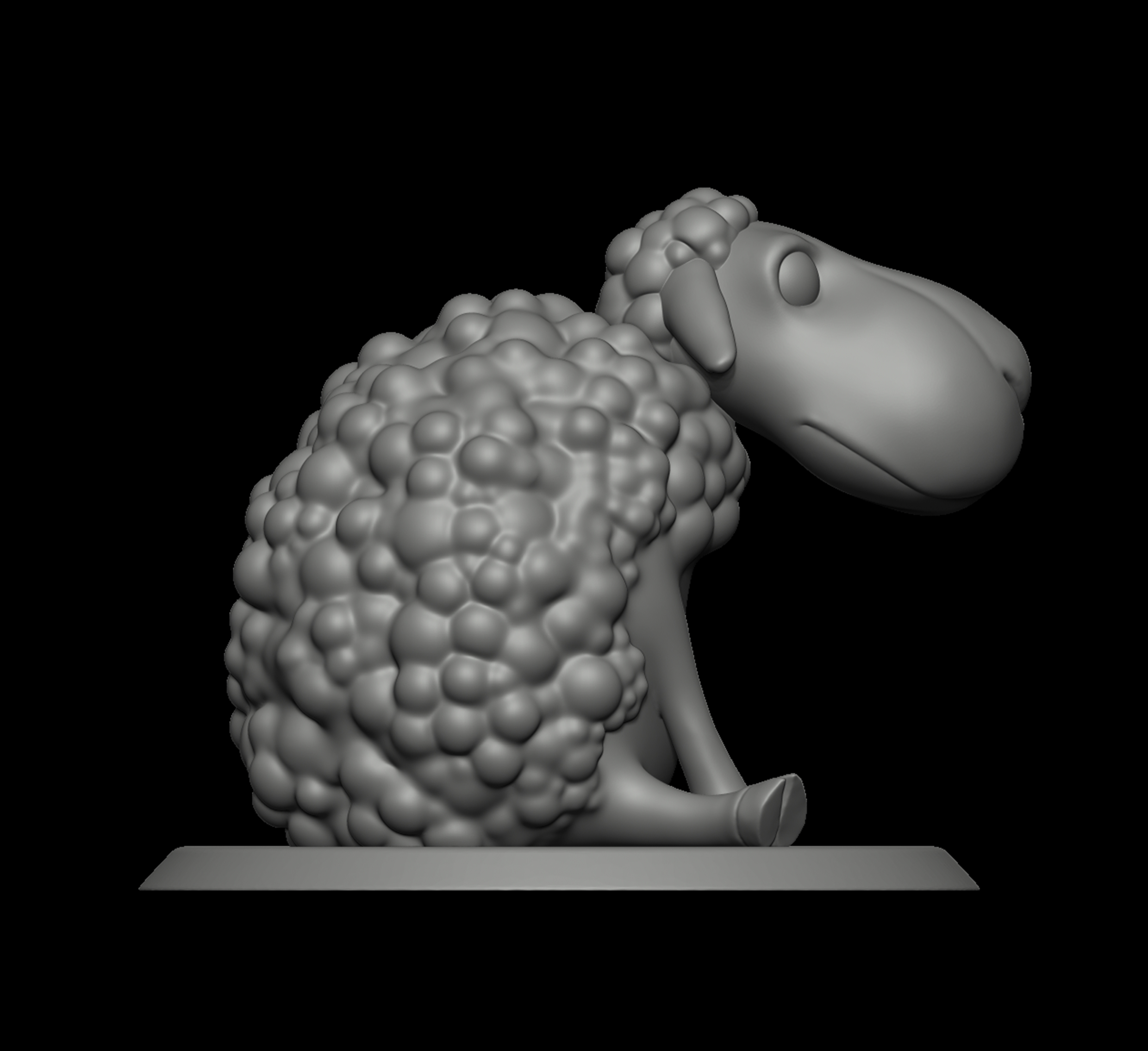 STL file Sheep・Design to download and 3D print・Cults
