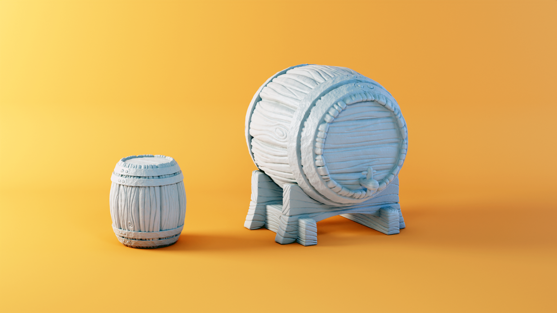 STL file Furniture and accessories (28mm) full set・Model to download ...