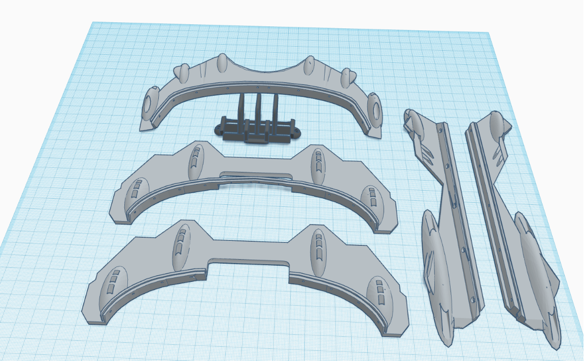 3D file 1/8 Scale K74 Body Skirt Kit / Body kit・3D printable model to ...