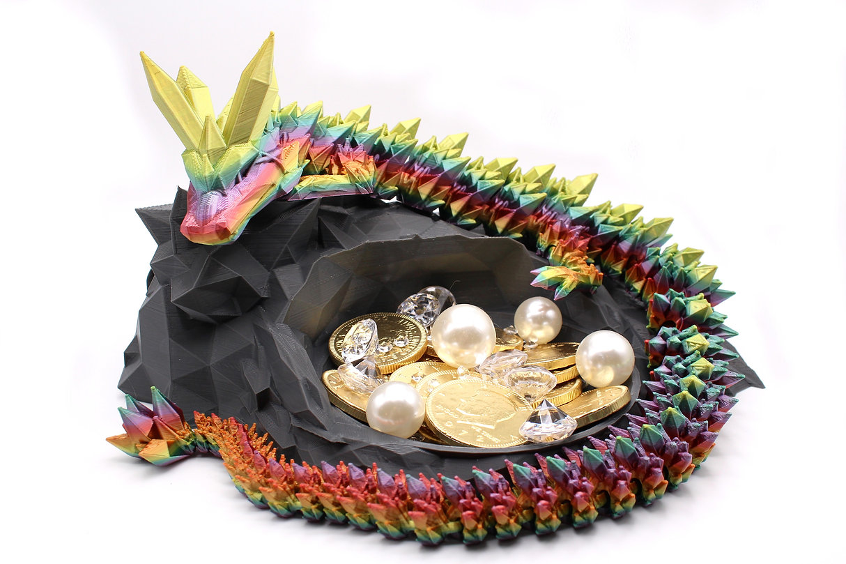 3D printable Dragon Display Stand • made with Anycubic Vyper・Cults