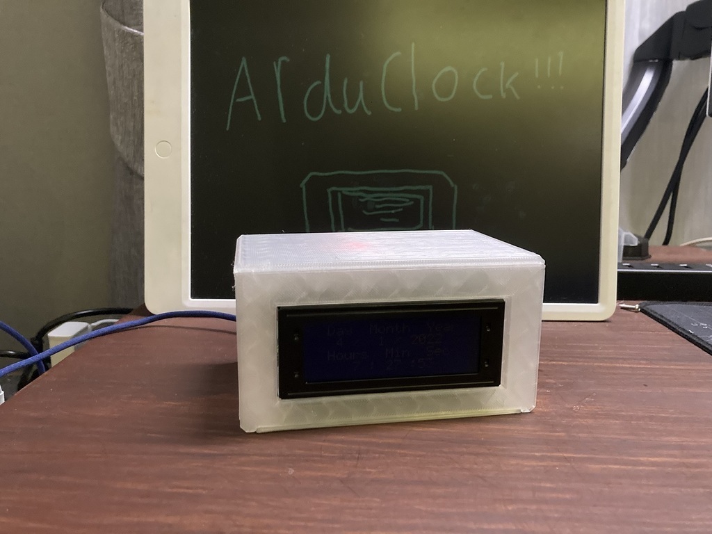 Archivo STL gratis El reloj digital ArduClock DIY 🧞‍♂️・Diseño imprimible en 3D para descargar・Cults