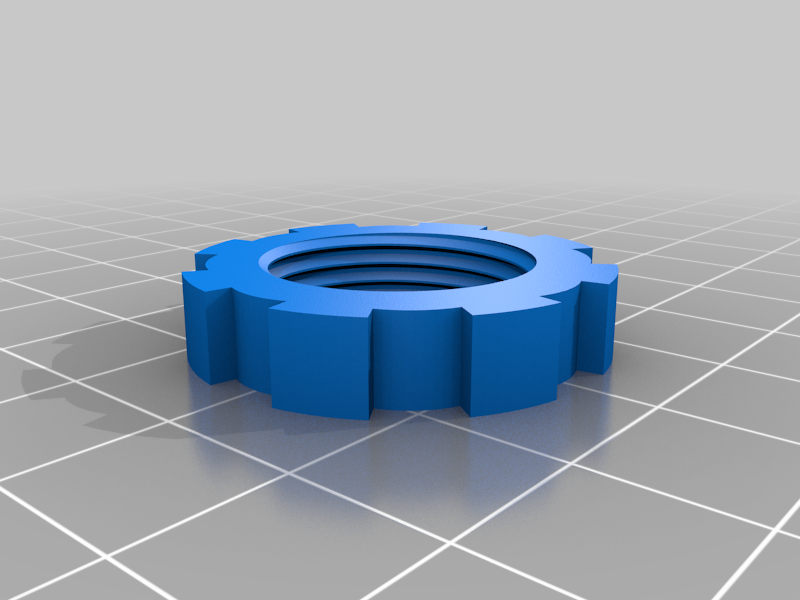 Free STL file 20mm Plain to screw conduit adapter with lock nut 🔒・3D ...