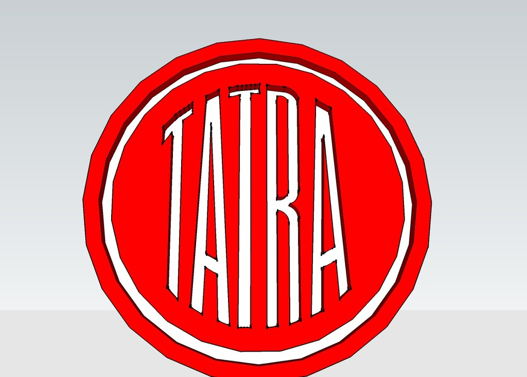 Free STL file Logo TATRA・3D printing model to download・Cults