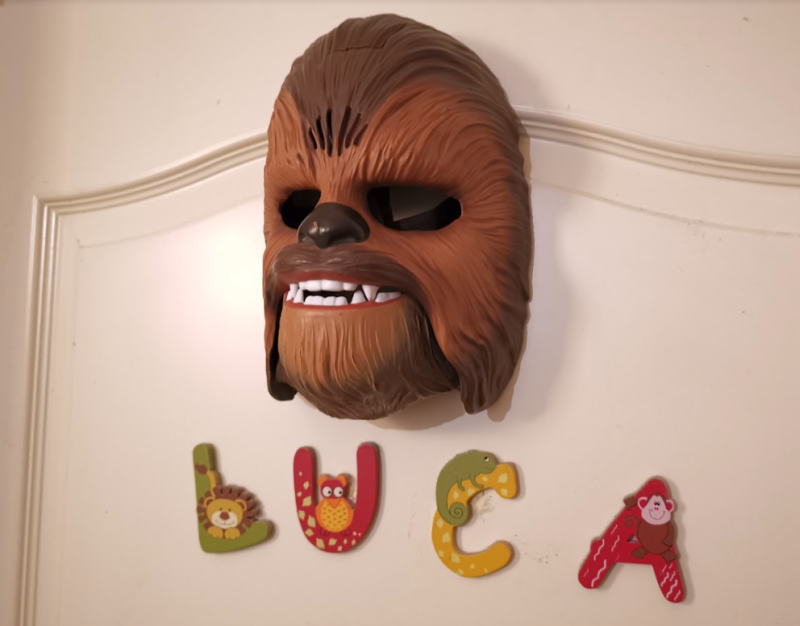 Free STL file Chewbacca Mask Holder・3D print object to download・Cults