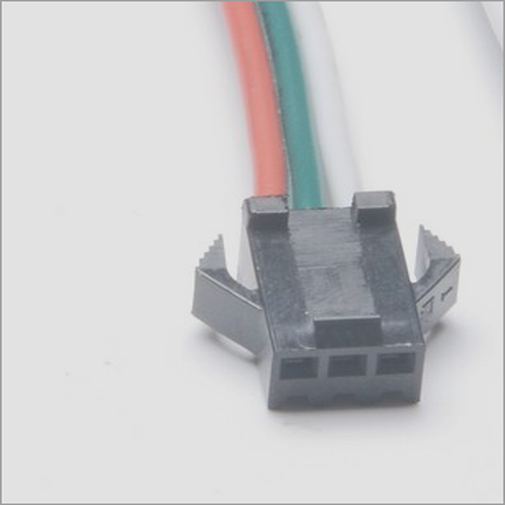 Fichier STL gratuit Connecteur mâle JST 3 broches Montage sur circuit imprimé 👽・Objet pour ...