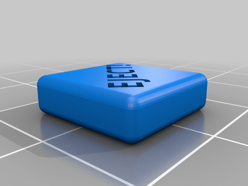 Free 3D file EJECT! Escape key cover for Kinesis Advantage 2・Model to ...