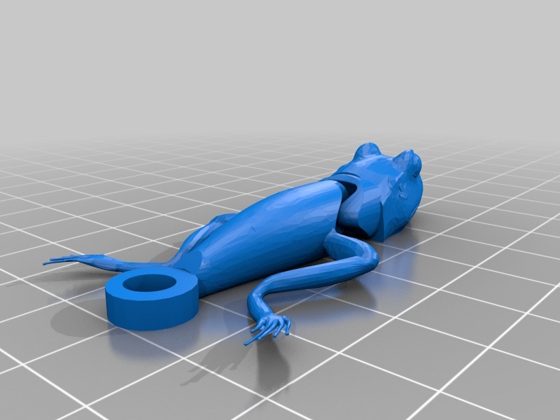 Free STL file Jointed Frog 🐸・3D print object to download・Cults