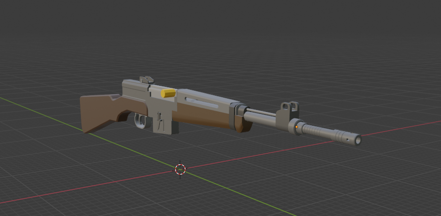OBJ file Mas-49 🔫・3D printer model to download・Cults