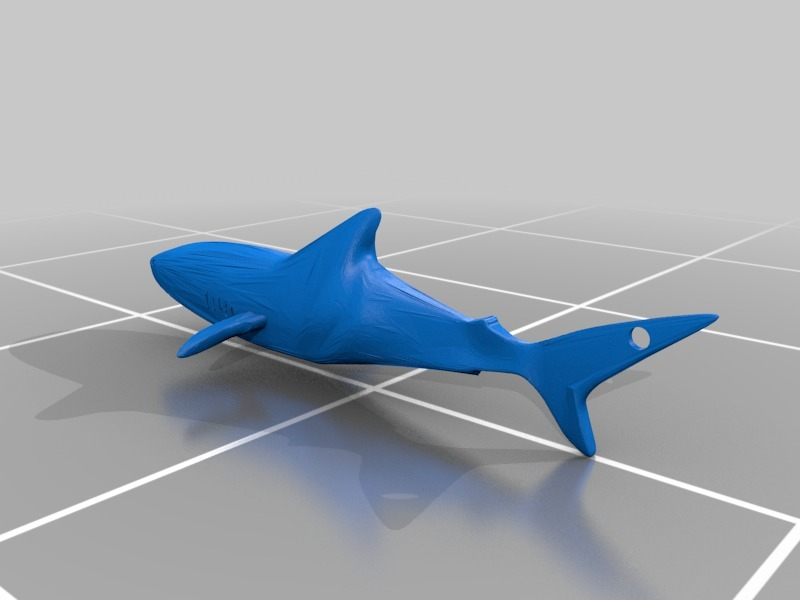 Free STL file Shark!・3D printing design to download・Cults