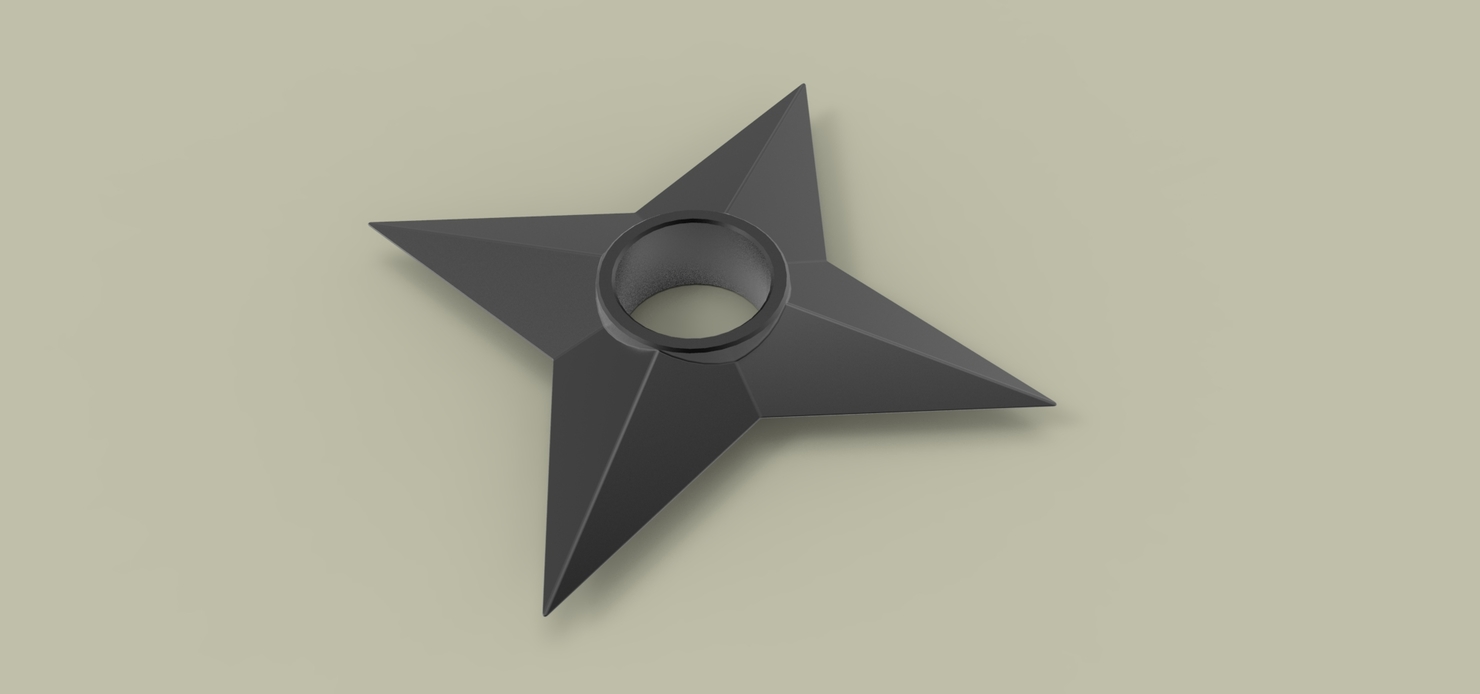 Free STL file Shuriken・Design to download and 3D print・Cults
