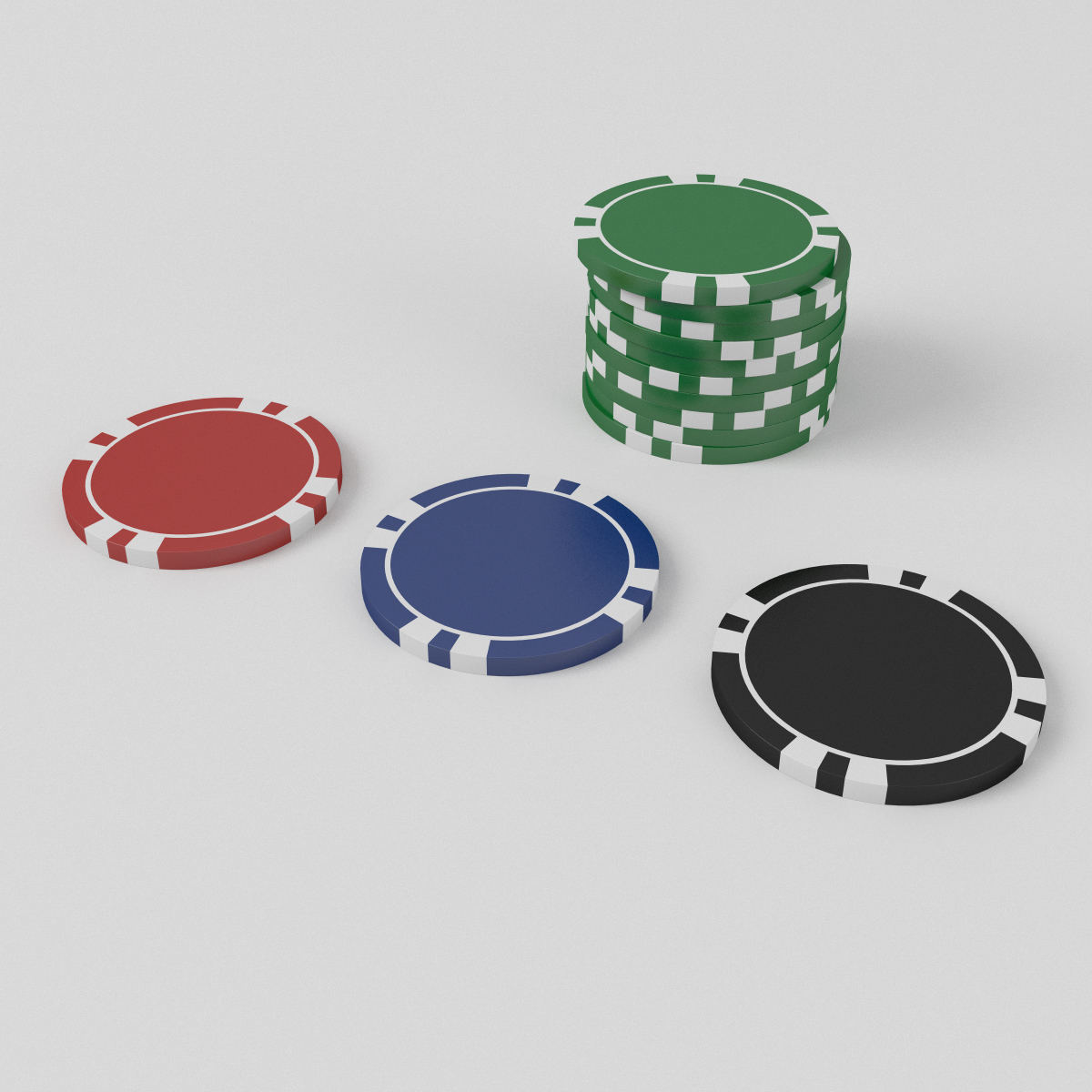 Free STL file PokerChips 👽・3D print design to download・Cults
