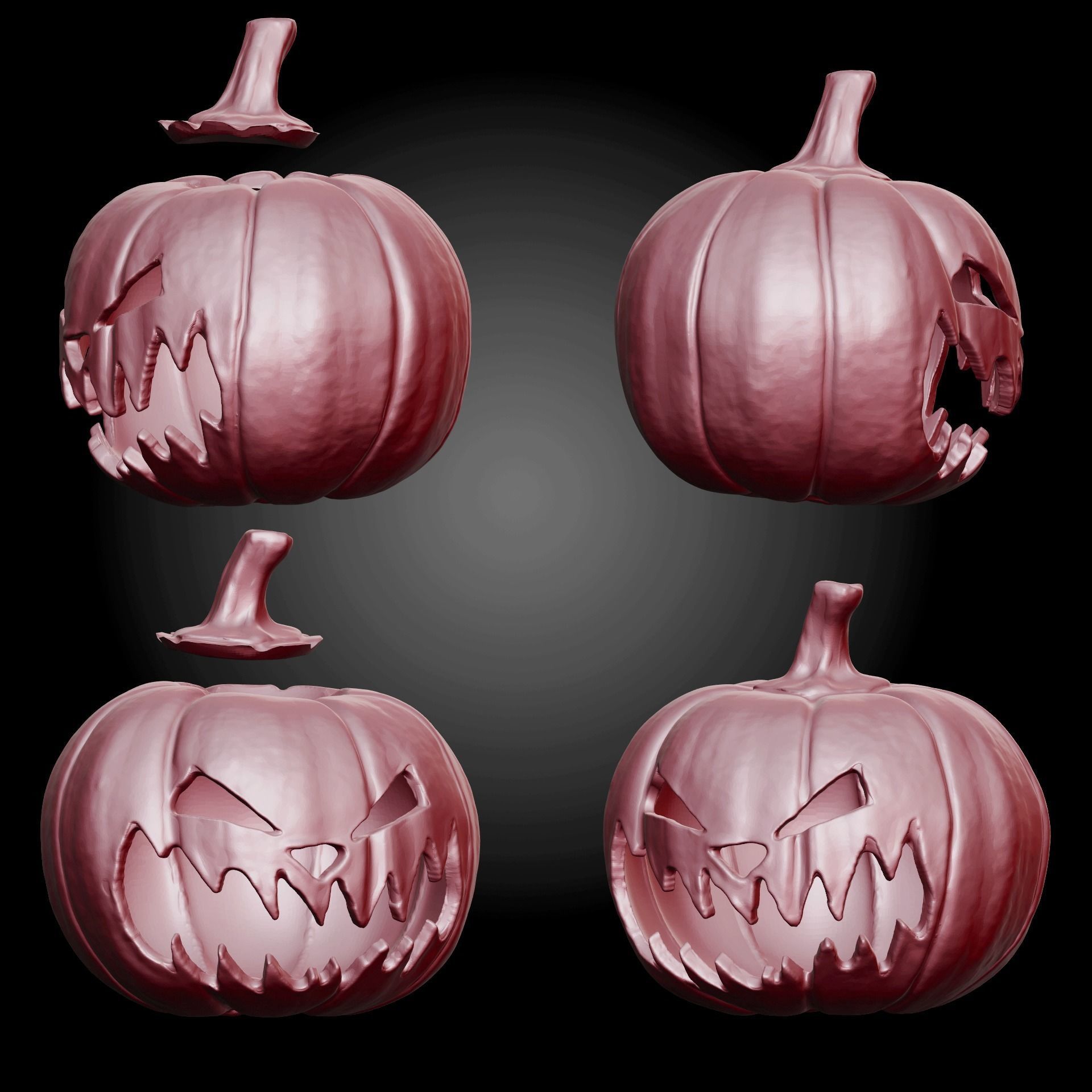 Free STL file Hallowee 👽・3D printer design to download・Cults