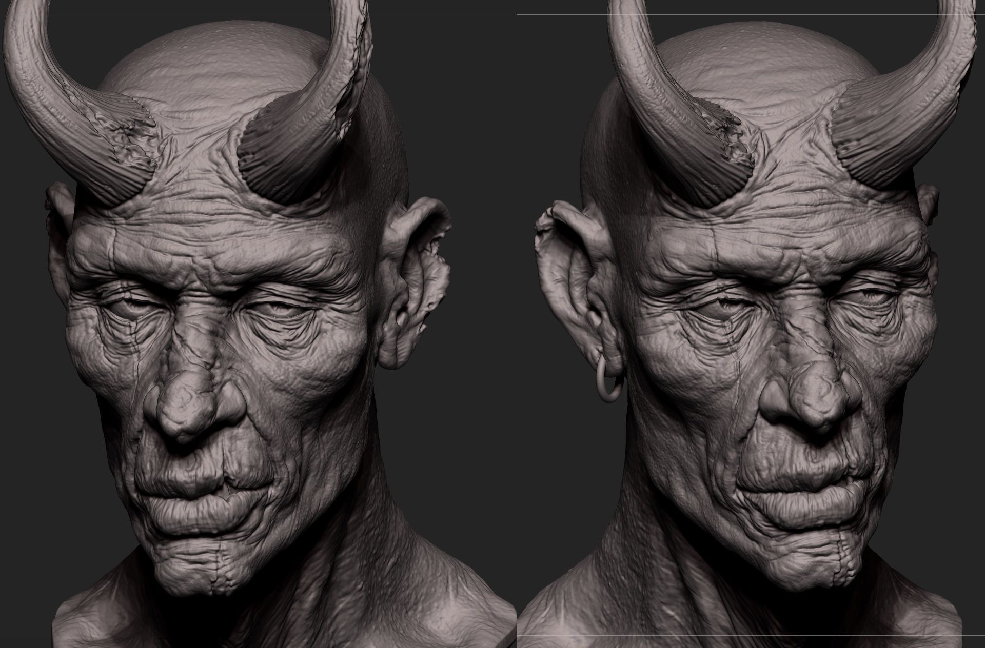 Free STL file Demon creature 👹・3D printable object to download・Cults