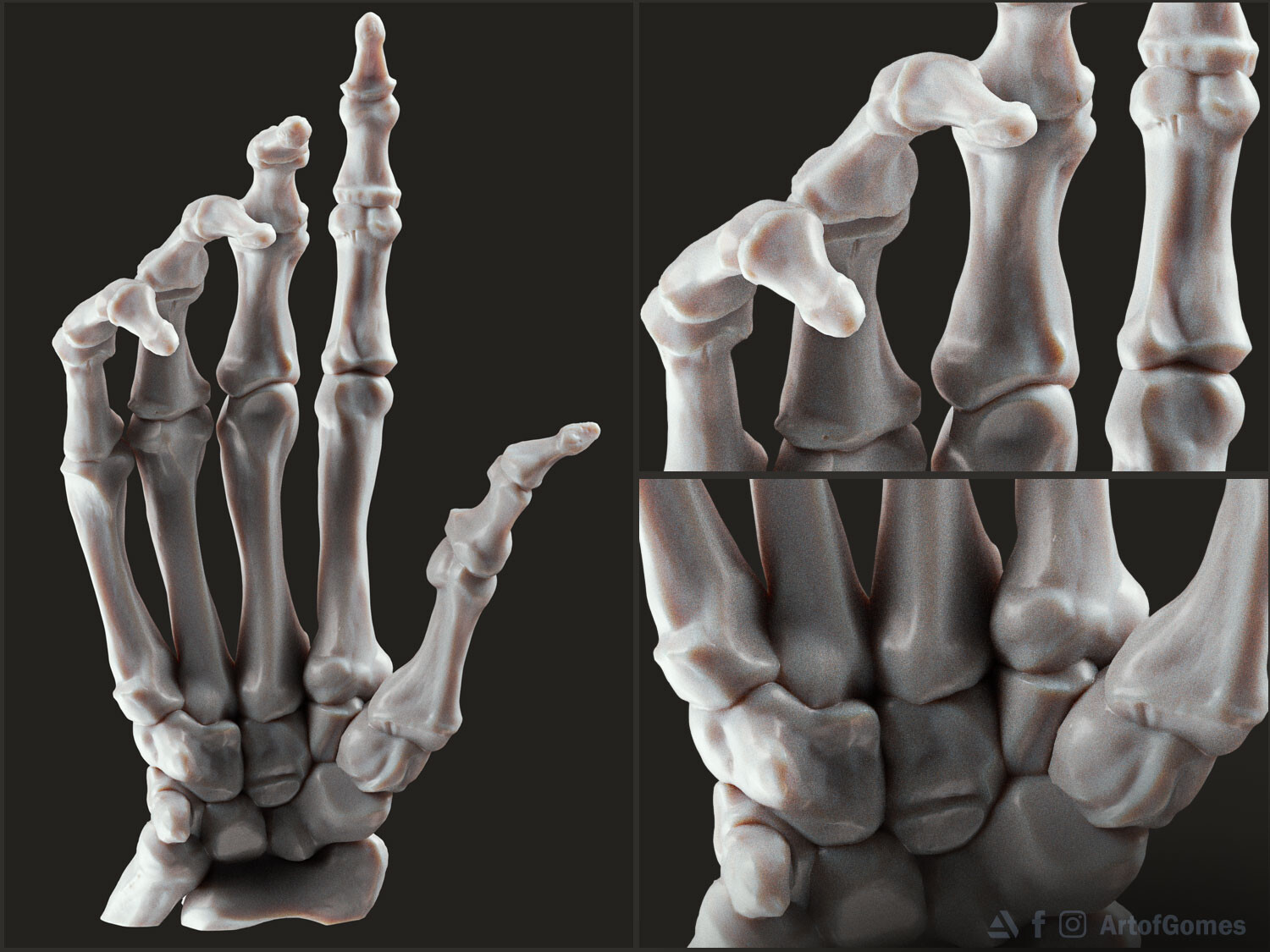 Free STL file BONE・Object to download and to 3D print・Cults