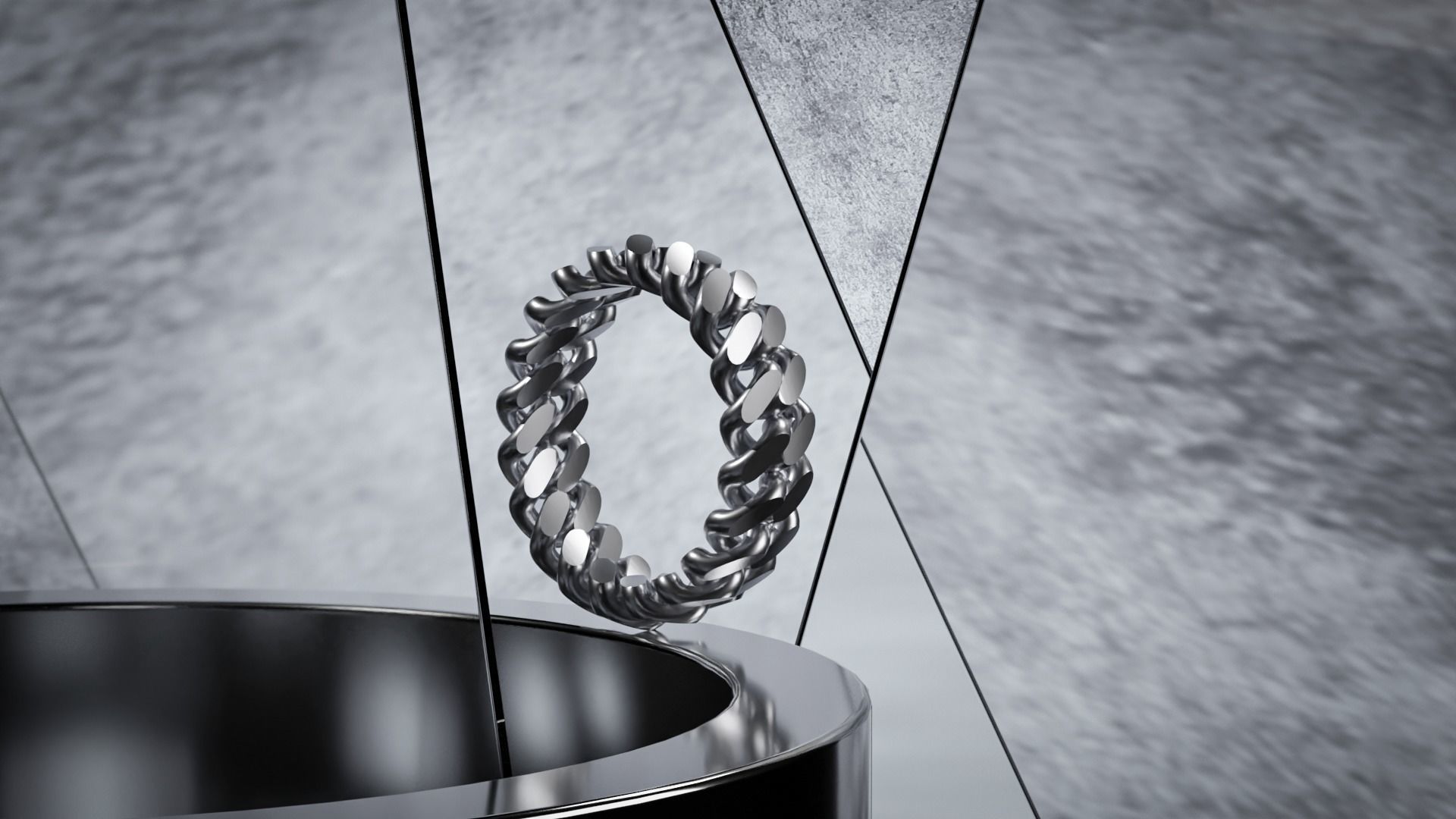 Free STL file Cuban Chain・3D printing template to download・Cults