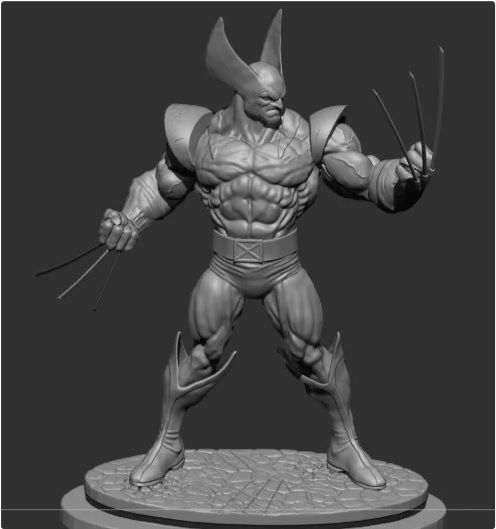 Free STL file Wolverine 👽・Model to download and 3D print・Cults