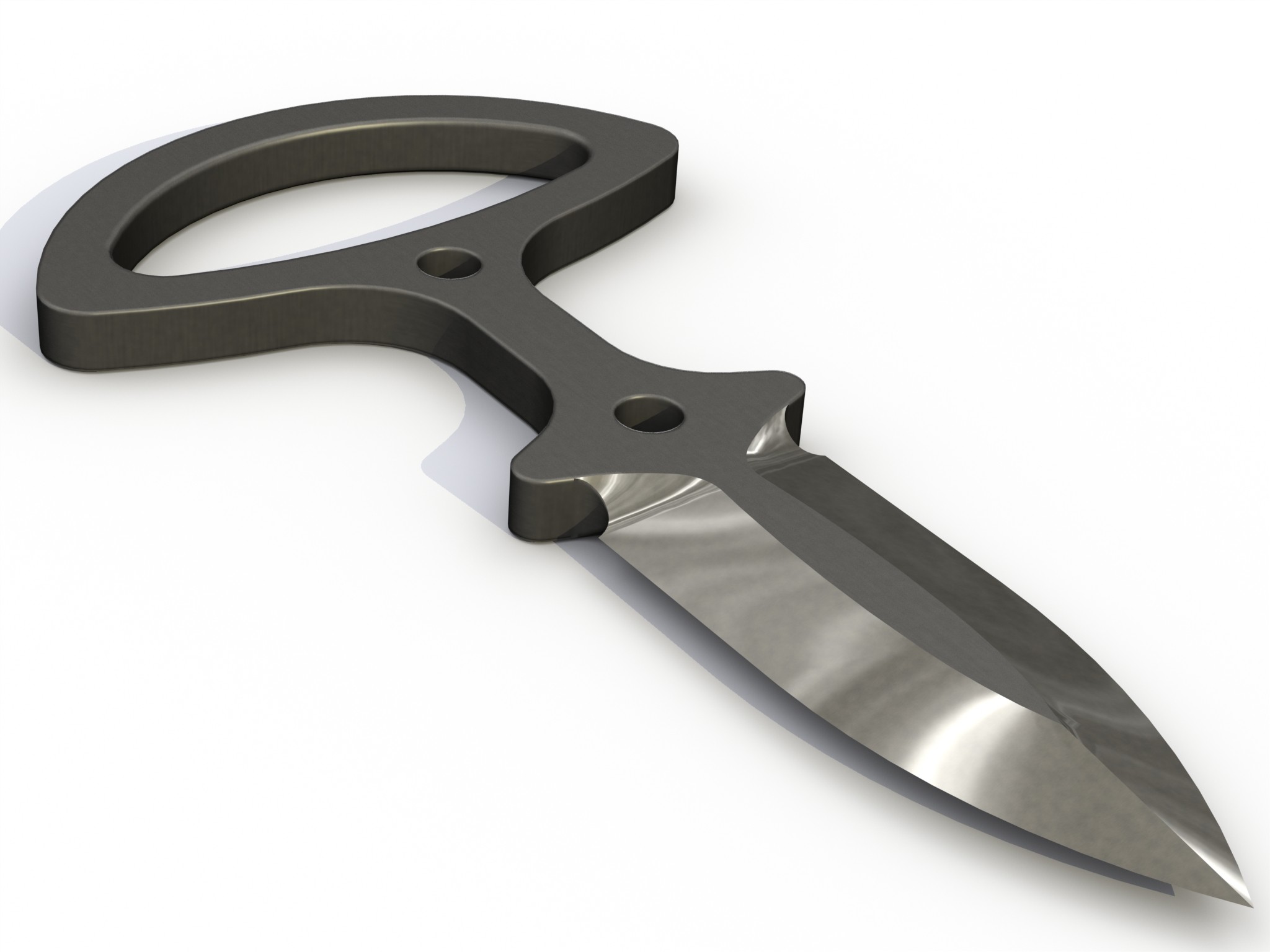 Free STL file Push dagger・Template to download and 3D print・Cults