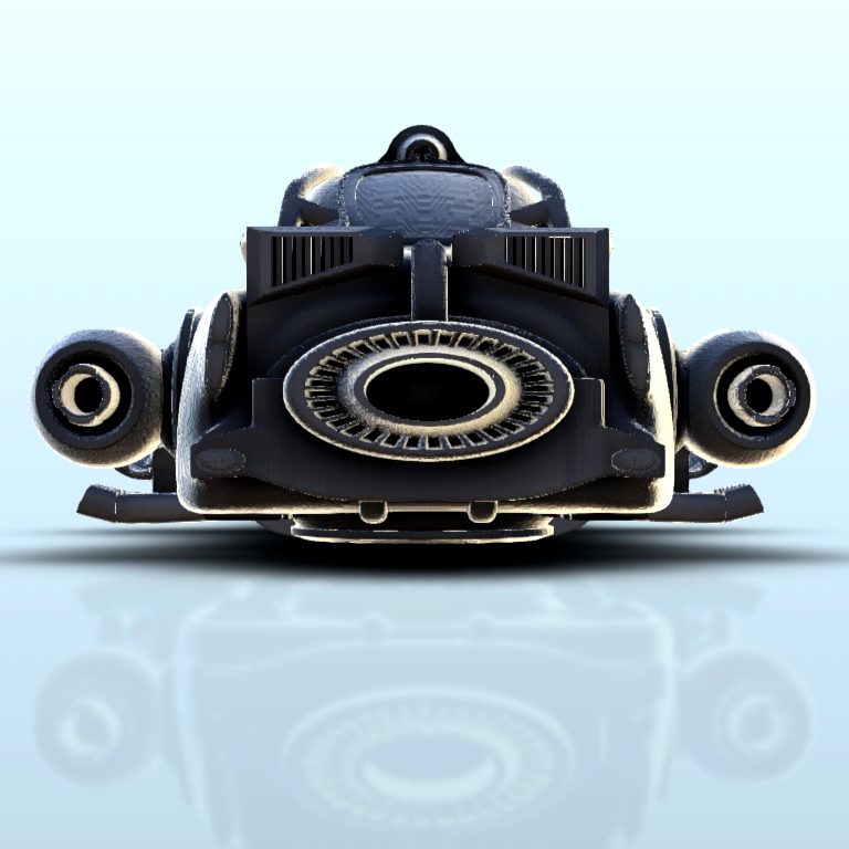 STL file SF flying car 25 - Car SF Science-Fiction Sci-Fi Necromunda ...