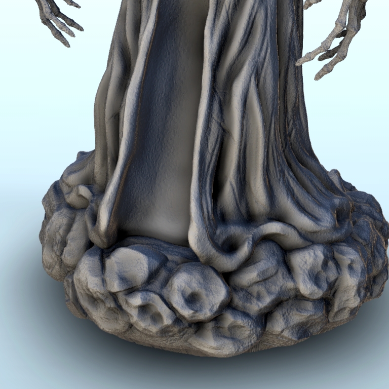 Fichier STL Winged skeletal spectrum - Darkness Chaos Medieval Age of ...