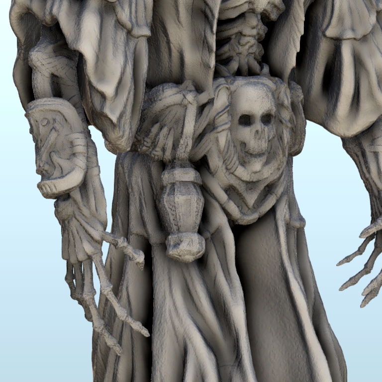 STL file Winged skeletal spectrum - Darkness Chaos Medieval Age of ...