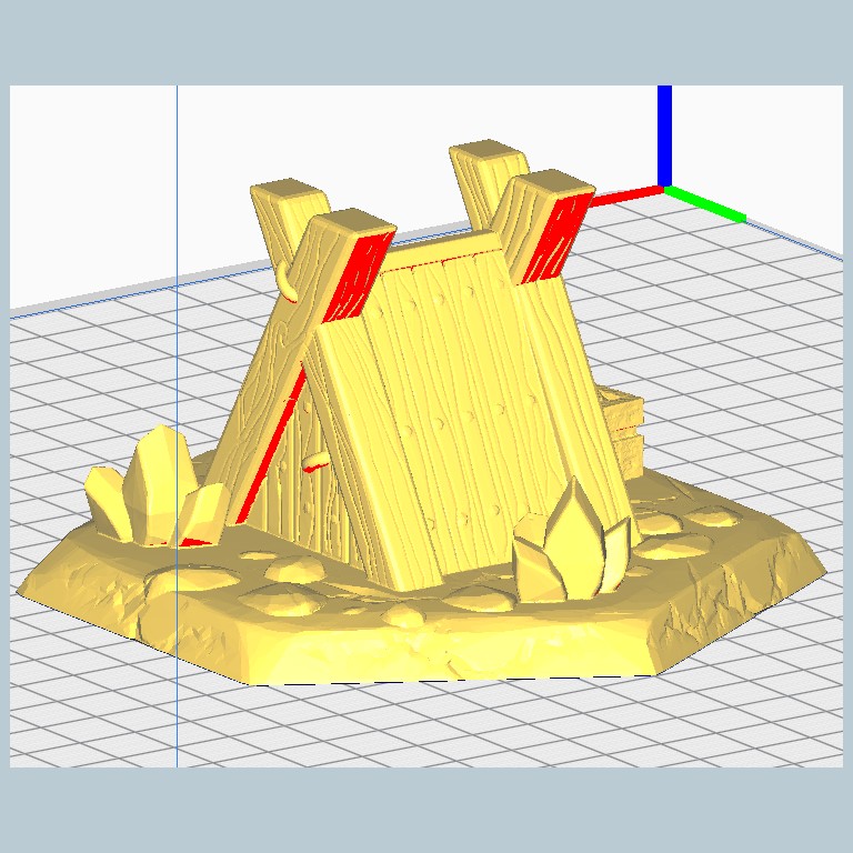 STL file Traveller's camp - Warhammer resin FDM Age of Sigmar Bolt ...