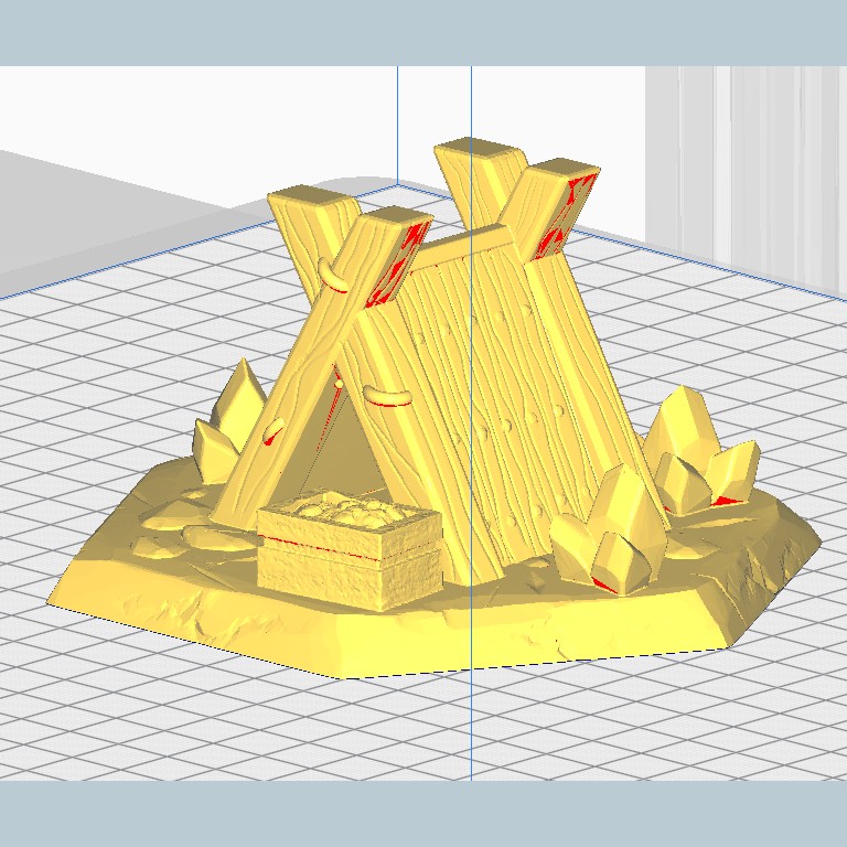 STL file Traveller's camp - Warhammer resin FDM Age of Sigmar Bolt ...