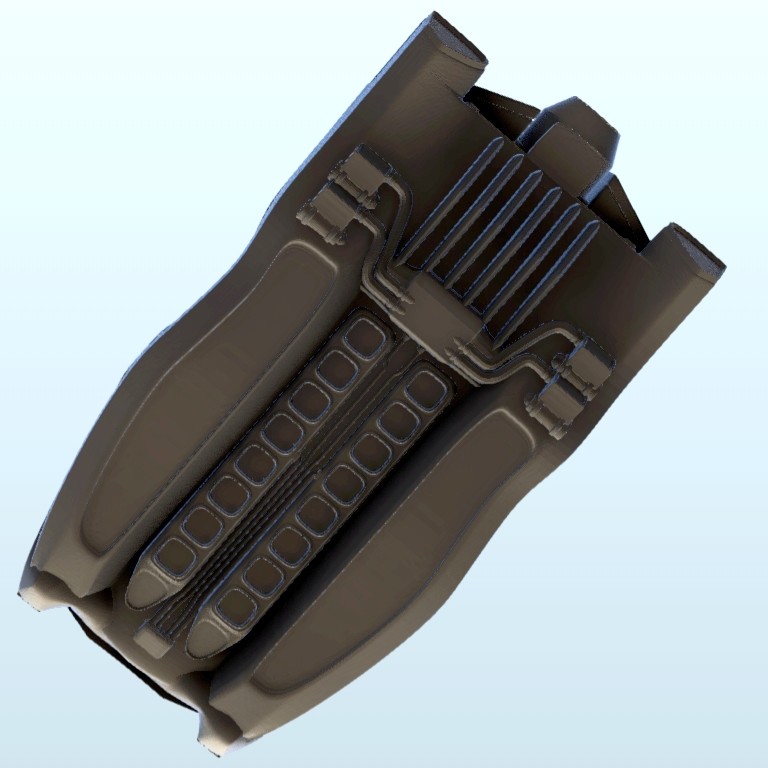 STL file Luxurious SF flying car 16 - Car SF Science-Fiction Sci-Fi ...