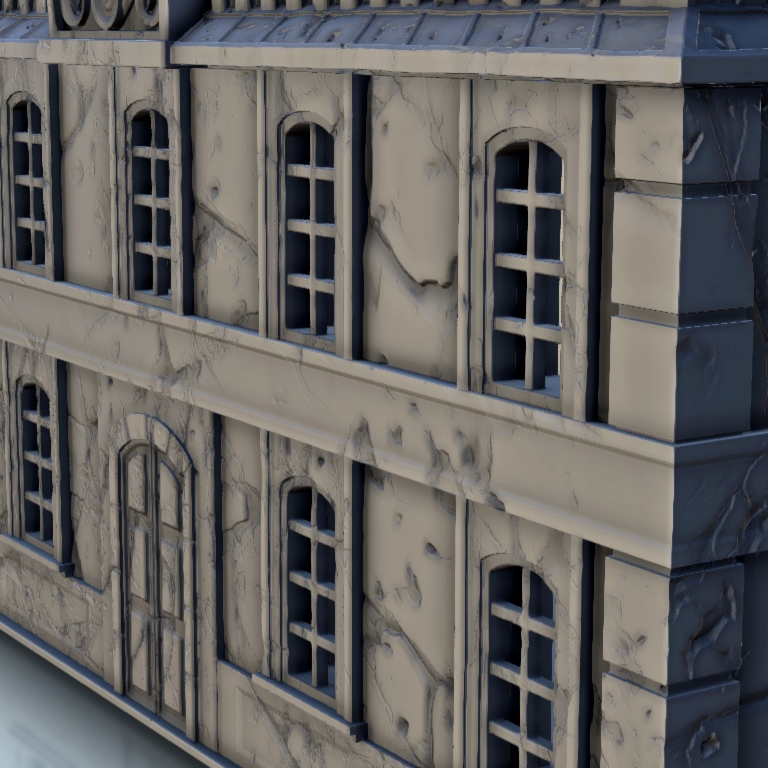 STL file Modern building 14 - Warhammer Age of Sigmar Bolt Action ...