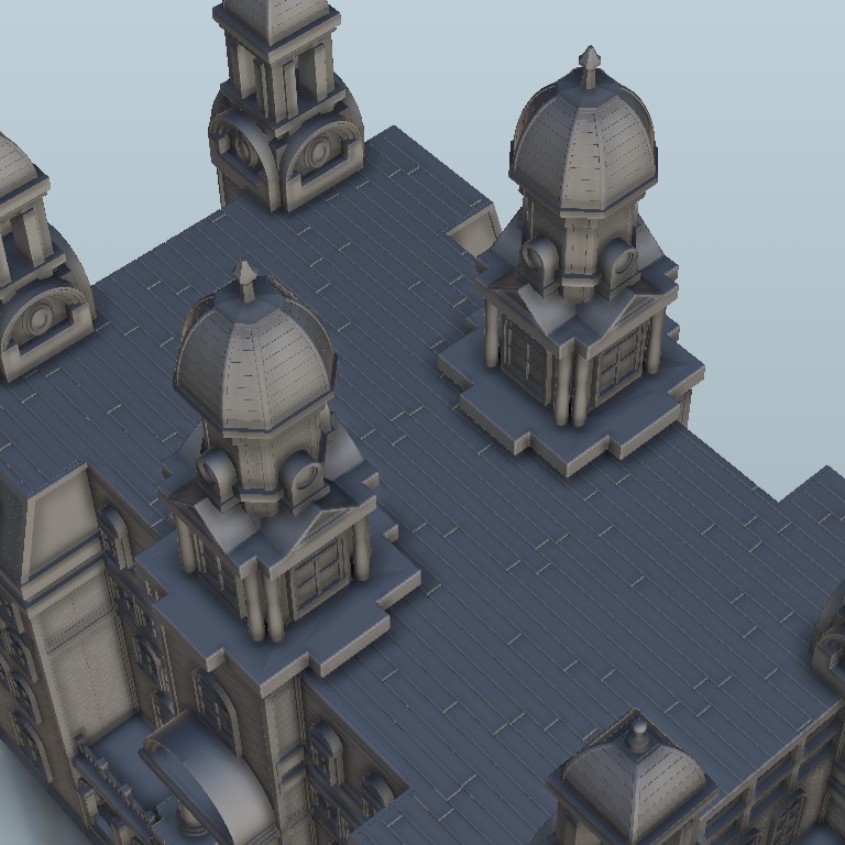 STL file Retro luxurious palace 13 - Flames of war Bolt Action Empire ...