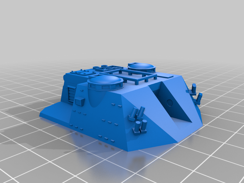 Free STL file G6-52 Rhino 🦏・3D printer design to download・Cults