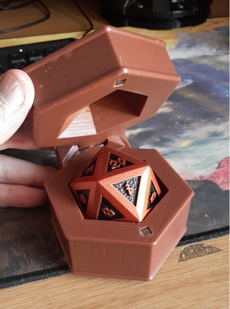 Free 3D file The D20 - Giant D20 Die (With dope case!) 🎲・3D printer ...