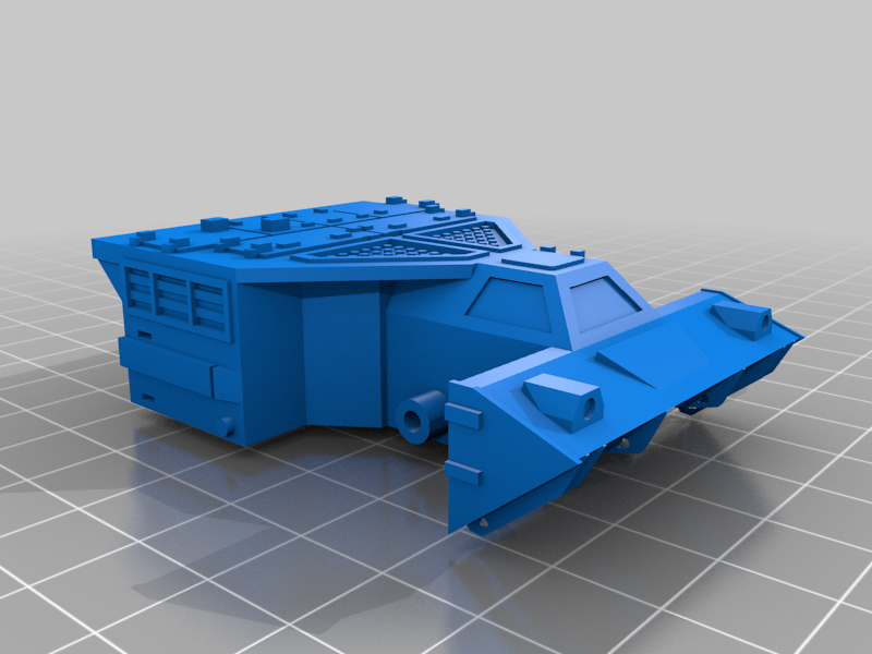 Free STL file G6-52 Rhino 🦏・3D printer design to download・Cults