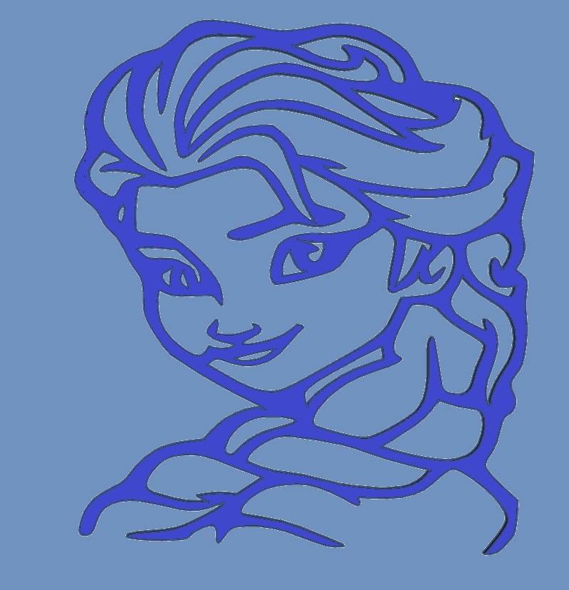 STL file frozen elsa・3D printing model to download・Cults