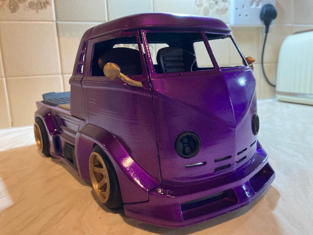 3D printed WPL D12 RC FULLBODY by BLACKBOX • made with Ender 3・Cults