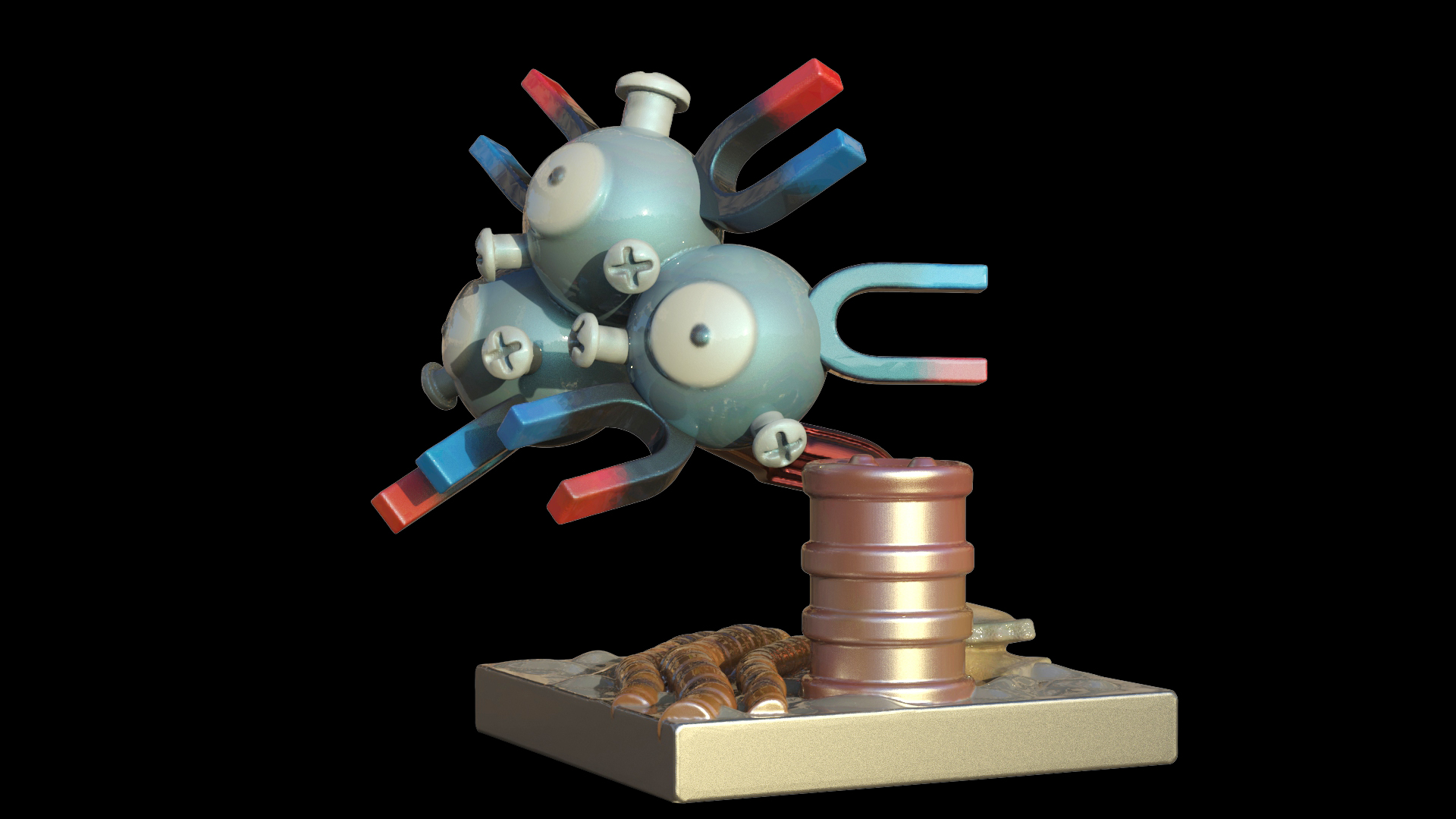 Free STL file Magneton・3D printable model to download・Cults
