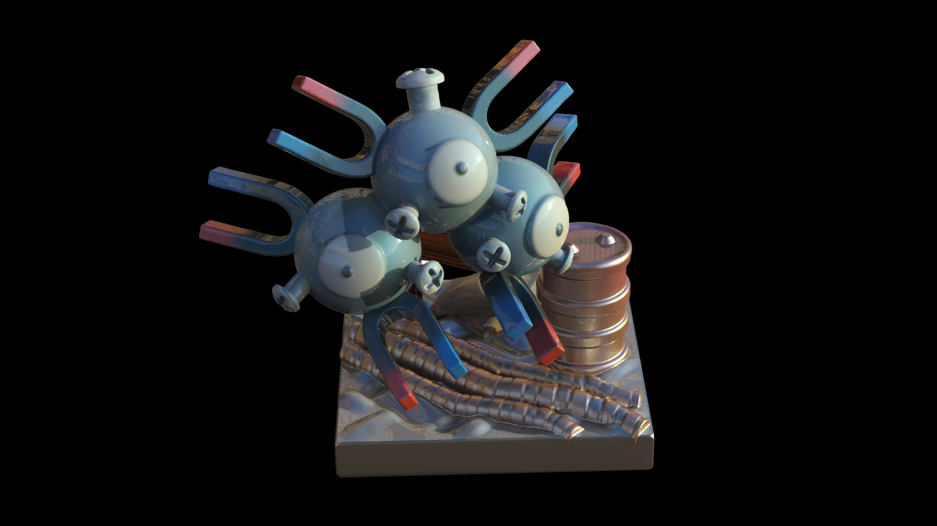 Free STL file Magneton・3D printable model to download・Cults