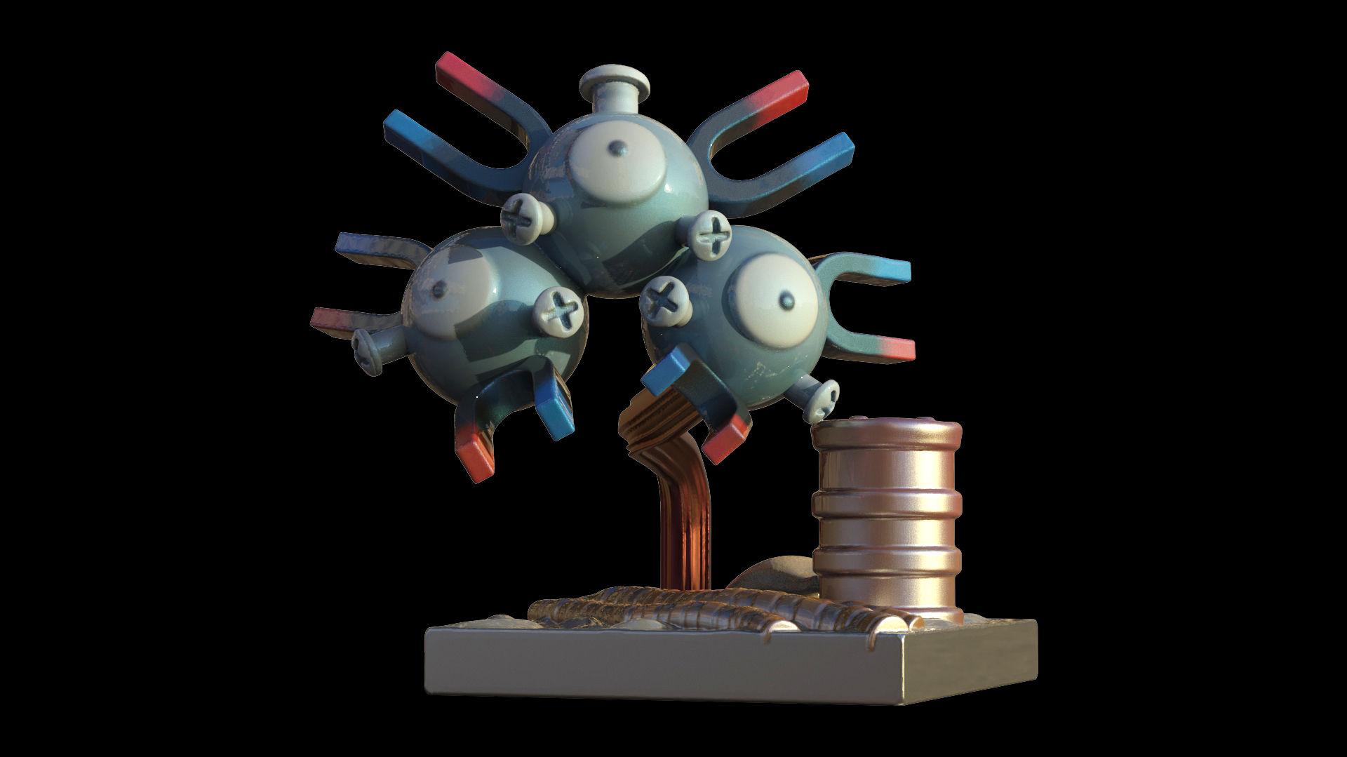 Free STL file Magneton・3D printable model to download・Cults