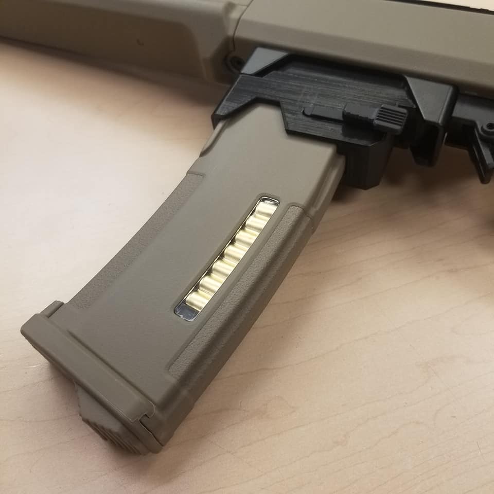 Файл STL Airsoft ARES Striker M4 magazine Adapter・3D-печатная модель ...