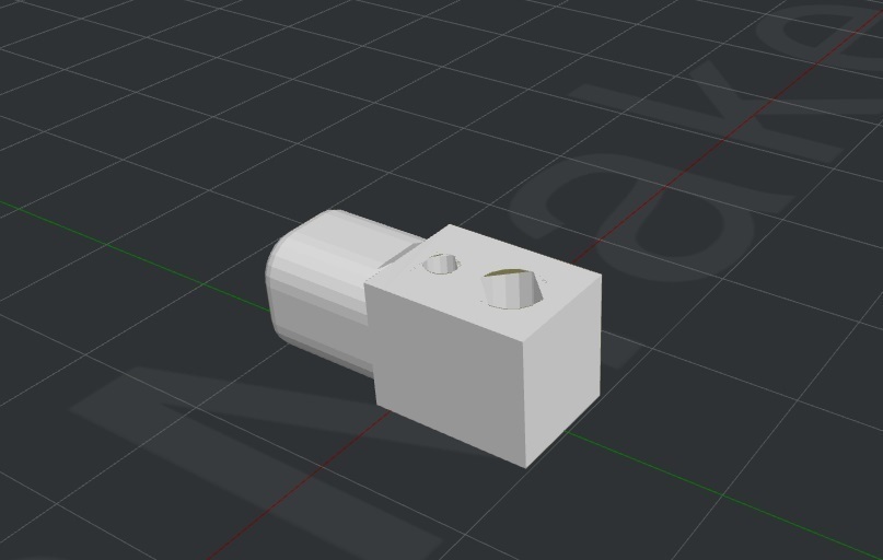 STL-Datei Raise3d N2+ Duel Delete block kostenlos・3D-Druck-Vorlage zum ...