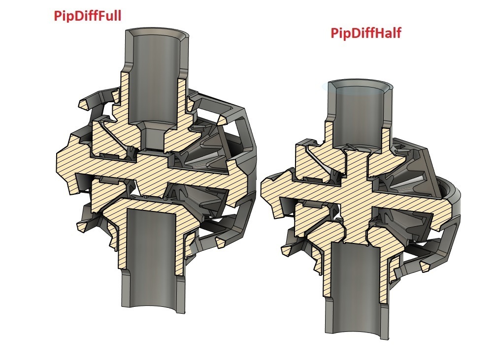 Free STL file Print in Place Gear Differential ⚙️・3D printable model to ...