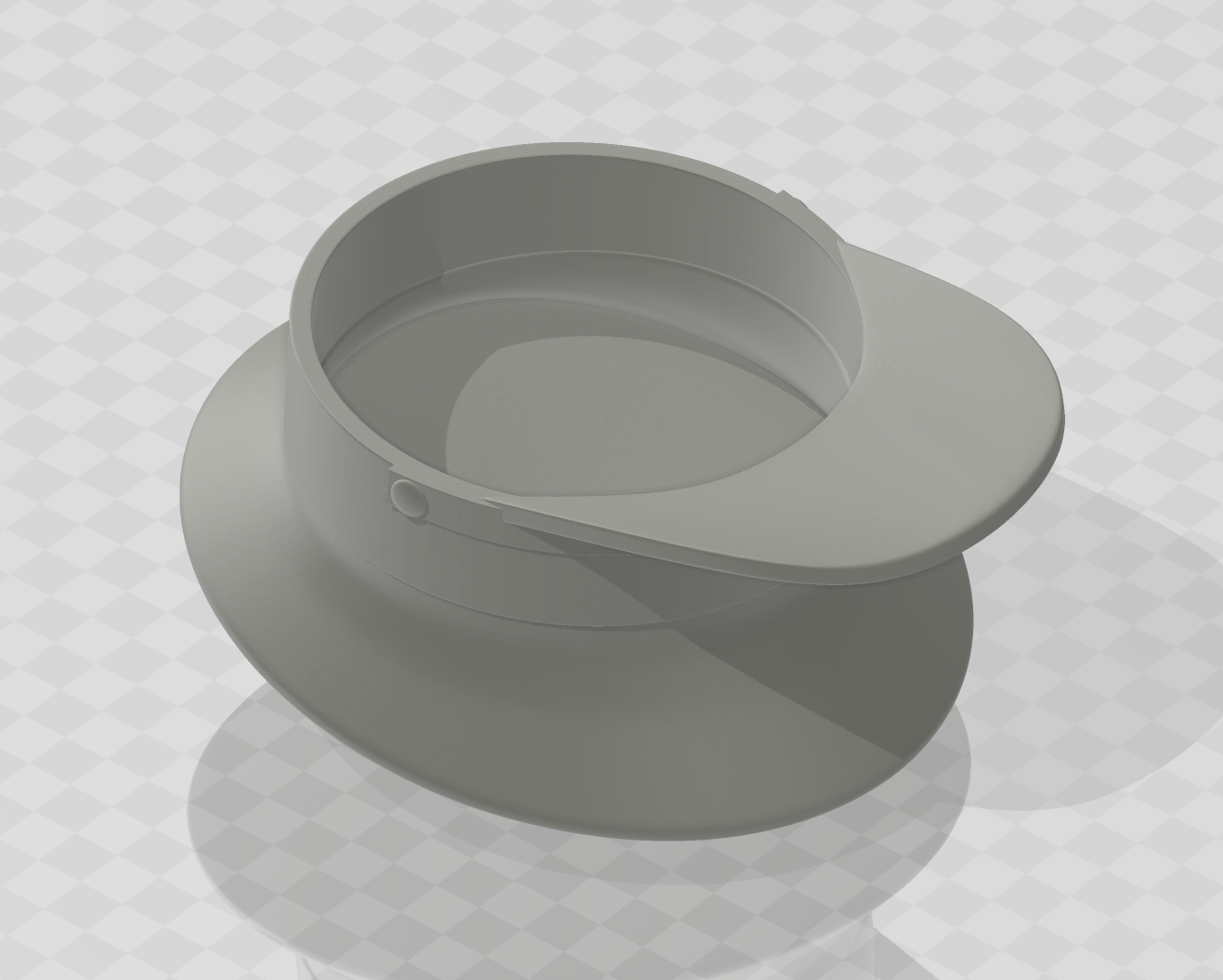 STL file RAF AIRMANS NO. 1 DRESS CAP・3D printing idea to download・Cults