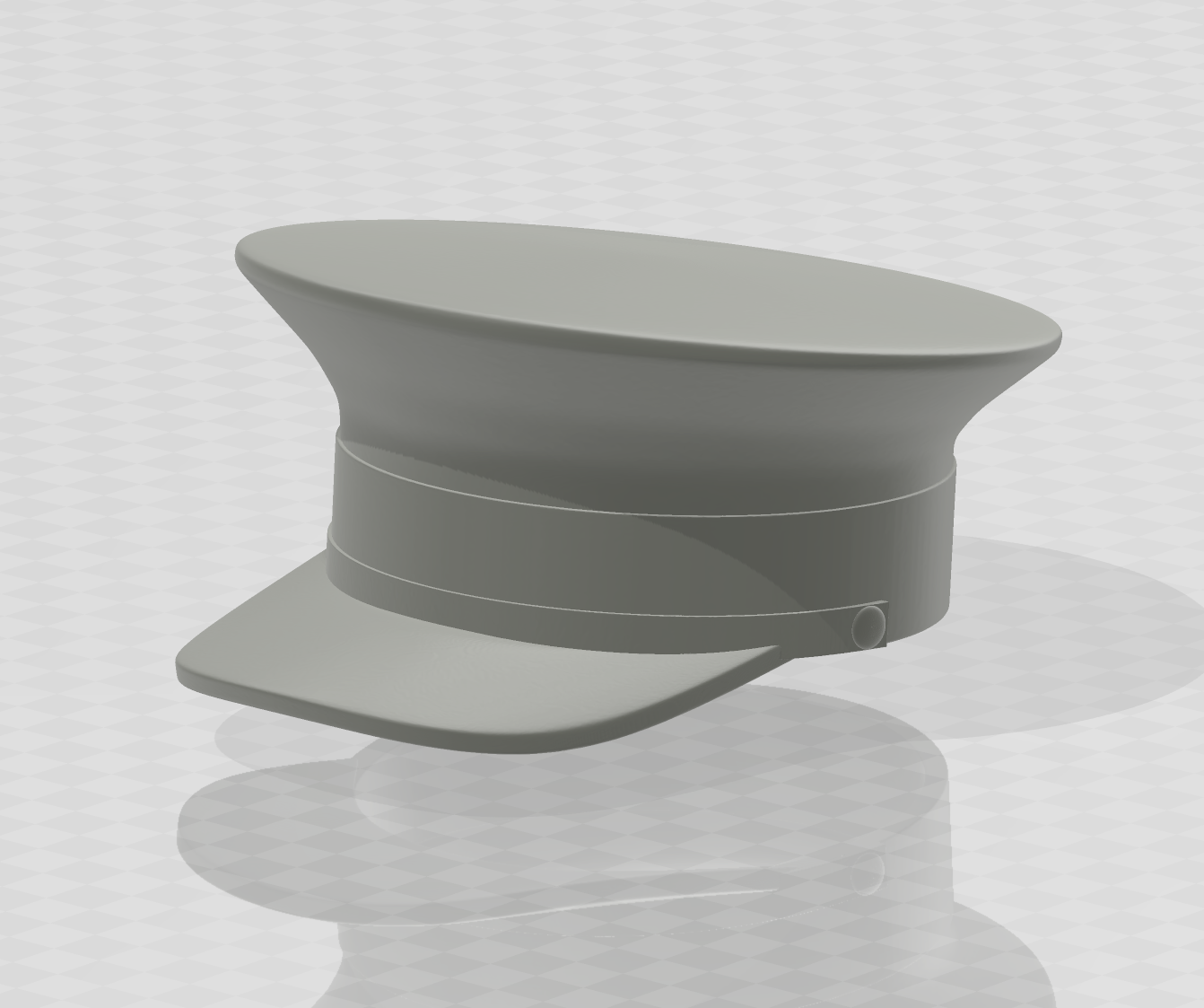 STL file RAF AIRMANS NO. 1 DRESS CAP・3D printing idea to download・Cults