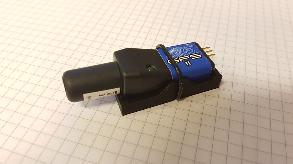 Free STL file Powerbox GPS II holder v2・3D printer design to download・Cults