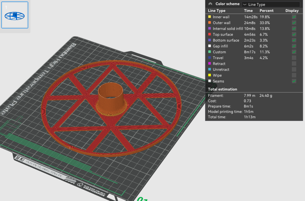 Free 3D file BabmbuLab X1C Cardboard Spool Fix 🧞‍♂️・Template to ...